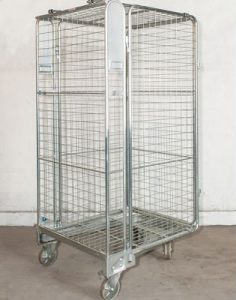 Full Security A-Frame Roll Cage Trolley (Refurbished) | Distribution ...