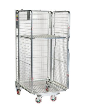 4 Sided A-Frame Roll Cage Trolley | Distribution Maintenance